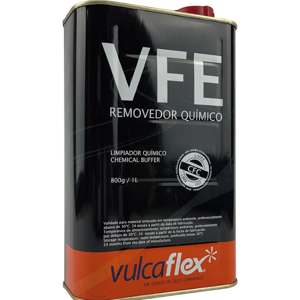 Removedor Químico VFE (Lata 1000 ml), caixa com 6 unidades